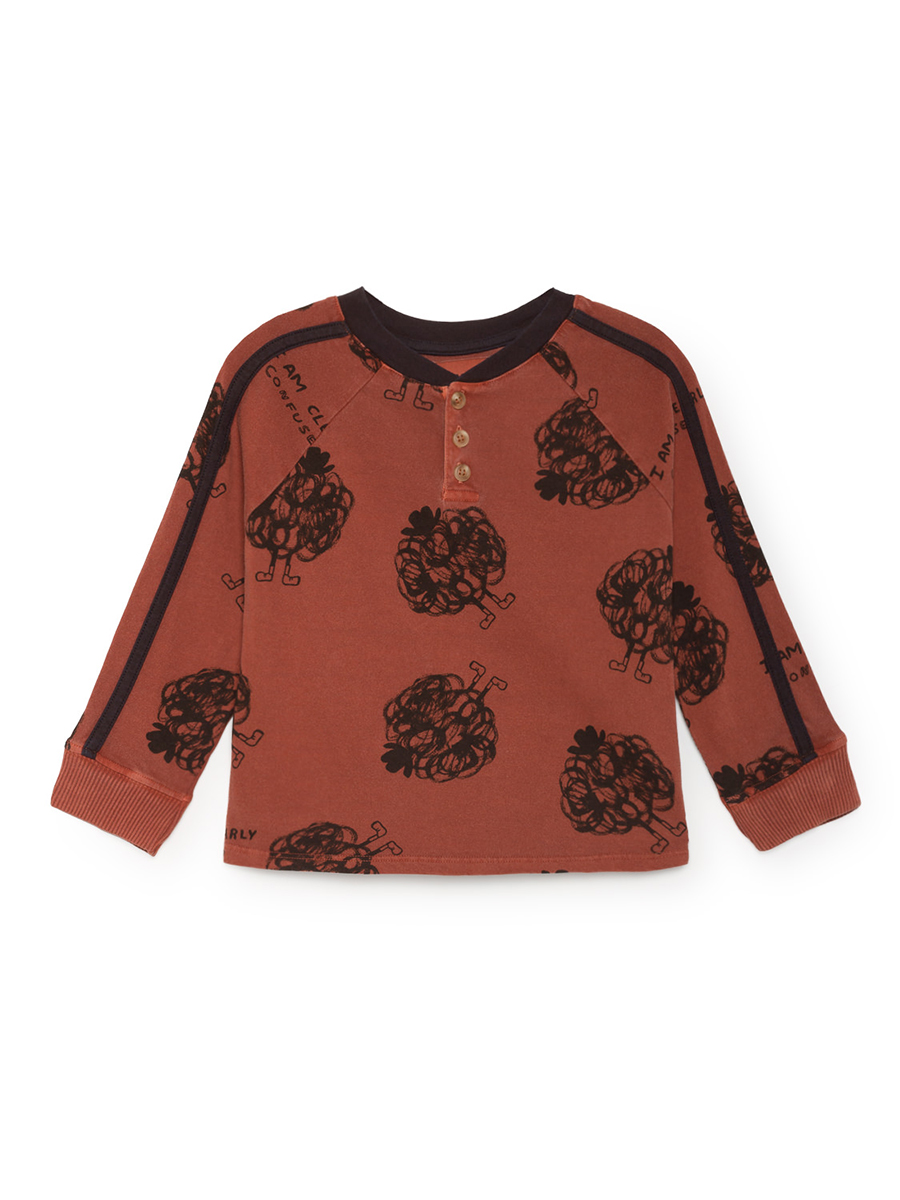 Clearly Confused Buttons T Shirt Le Wardrobe